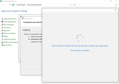 Outlook 20162019 Click To Run Adding Multiple Office 365 E Mail Profiles Sorry Another