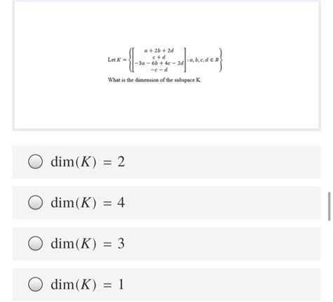 Solved A 2b 2d Let C D 3a 6b 4c 2da B C D ER C D Chegg Com