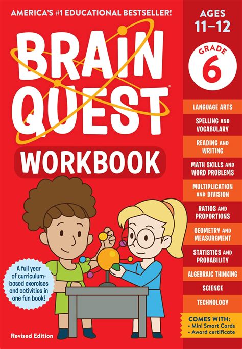 Brain Quest Workbook 6th Grade Revised Edition Brain Quest Workbooks