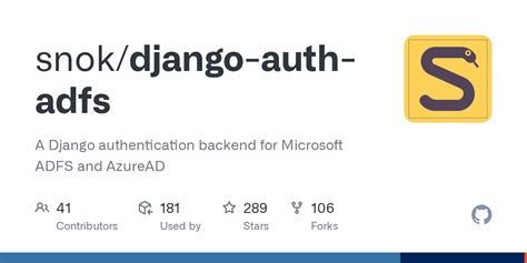 Github Snokdjango Auth Adfs A Django Authentication Backend For Microsoft Adfs And Azuread