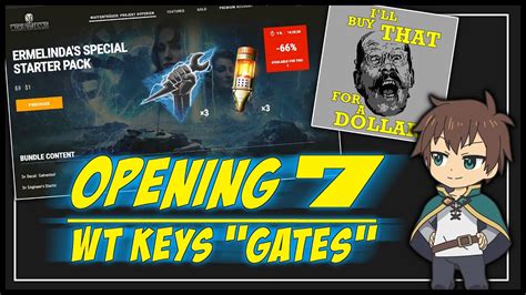 𝗨𝗻 𝗟𝘂𝗰𝗸 𝗛𝗮𝘀 𝗖𝗵𝗮𝗻𝗴𝗲𝗱 Opening 7 Wt Keys Or Gates World Of Tanks Youtube