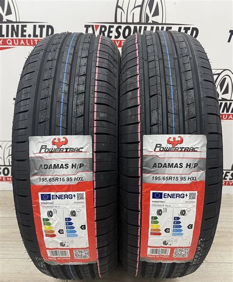 4 X 195 65 15 POWERTRAC 195/65R15 95H XL BRAND NEW M+S TYRES | eBay