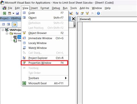How To Limit Excel Sheet Size Step By Step Guide Myexcelonline