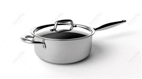 3d 렌더링에 흰색 배경 격리된 주방 팬 3d 배경 그릇 배경 빨간색 상자 배경 이미지 Hd 3d 그릇 빨간색 상자 배경 사진 무료 다운로드 Lovepik