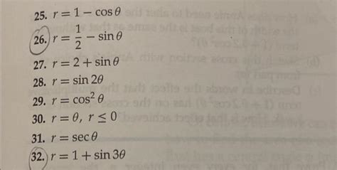 Solved r cosθ r sinθ r sinθ r sin θ Chegg com