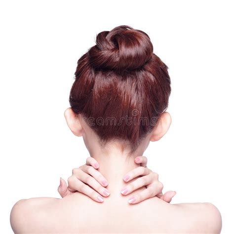 Beautiful Woman Back View Stock Image Image Of Human 58657477