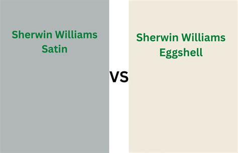 Sherwin Williams Eggshell Vs Satin Which Color To Pick