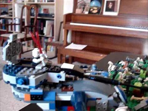 My Lego Star Wars Ambushed Republic Convoy On Dantooine Youtube