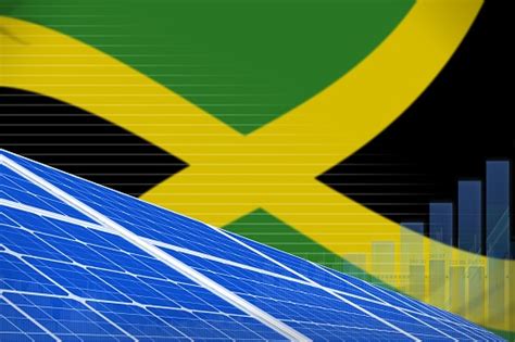 자메이카 태양 에너지 전력 디지털 그래프 개념대체 자연 에너지 산업 그림 3d 일러스트레이션 0명에 대한 스톡 사진 및 기타 이미지 Istock