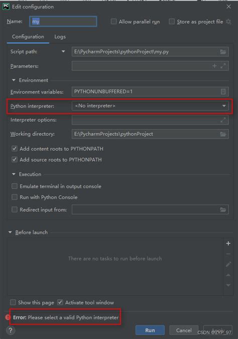 PyCharm提示Error Please select a valid Python interpreter pycharm please select a valid python