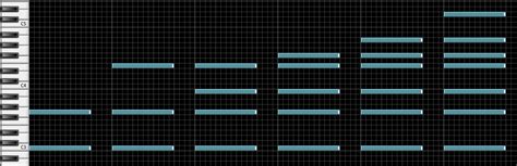 Python Midi Programming 4 Chords