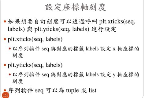 Python matplotlib如何設定座標軸刻度 plt xticks seq labels 如何生成fig ax物件 fig plt figure figsize