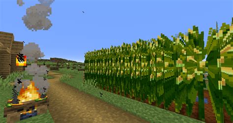 Corn Harvest Screenshots Mods Minecraft