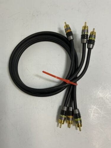 Monster 24” Rgb Male To Rgb Male Component Console Cord Rgnubayebay