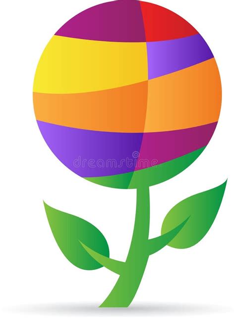 Abstract Globe Symbol Set Communication And Technology Icons Stock Vector Illustration Of