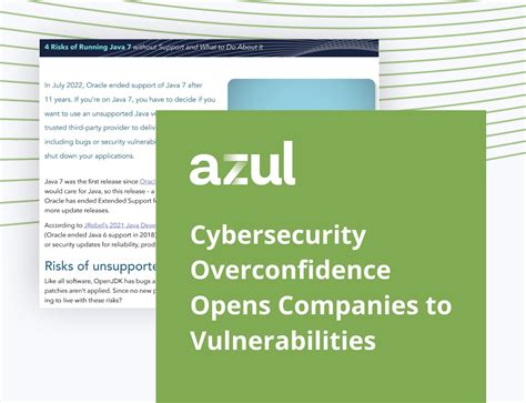 Run Java Run Secure With Azul Vulnerability Detection