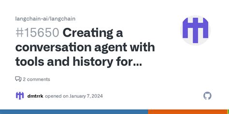 Creating A Conversation Agent With Tools And History For Ollama · Issue