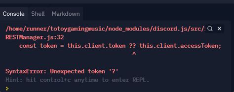 Syntaxerror Unexpected Token · Issue 10 · Androz2091discord