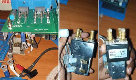 VE Bus Error Switch Over System Protection Initiated AC Input Coil Burn T VictronEnergy