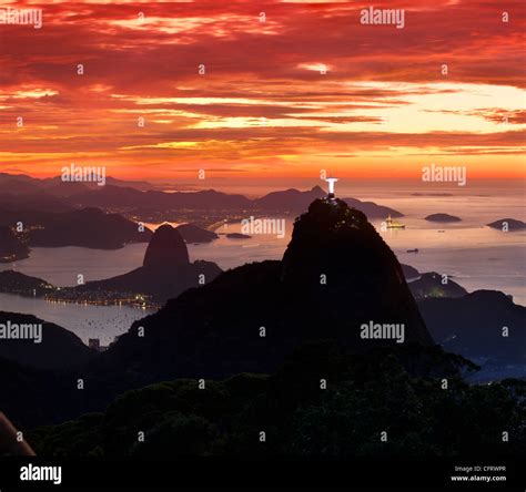 Christ The Redeemer At Sunrise
