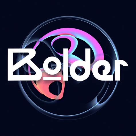 Bolder Animated Logo On Behance