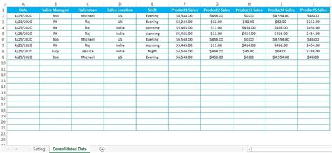 Email Data Consolidation Tool 3 Pk An Excel Expert