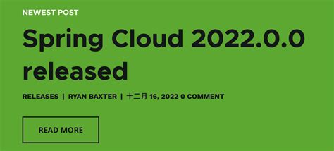 spring cloud 2022 0 0正式发布：openfeign稳得很and全面迈向graalvm 腾讯云开发者社区 腾讯云