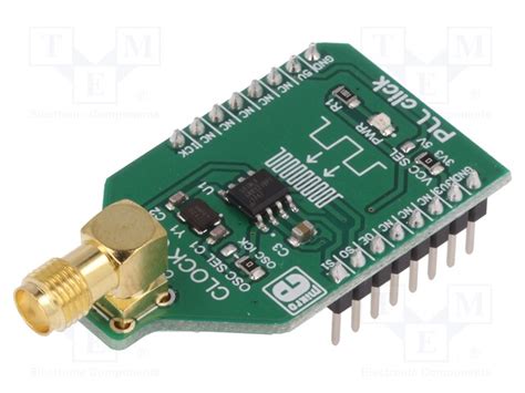 Click Board Pll Generator Gpio Ics501 Sma Mikrobus Connector Teval Elektroonika