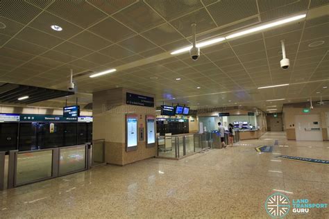 Stevens Mrt Station Dtl Upper Concourse And Faregates B1 Land Transport Guru