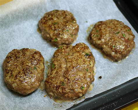 햄버거 패티 만들기 함박스테이크 샌드위치 만드는법 미코유