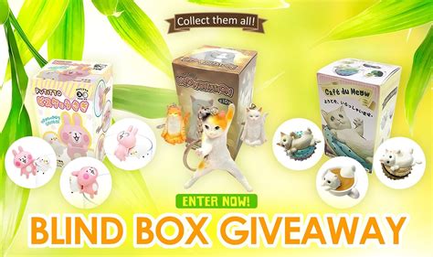 Were Hosting A Blind Box Giveaway Where Five Lucky Winners Will Be