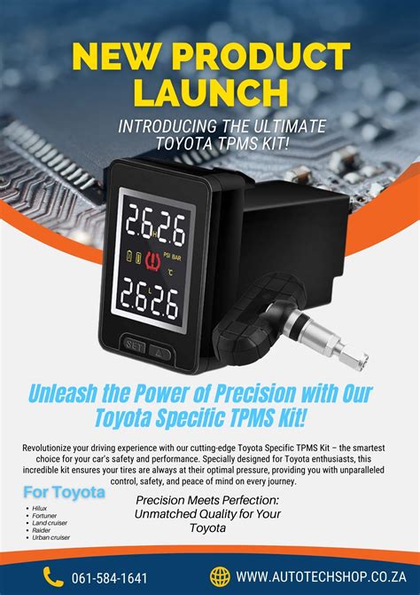 Toyota Specific Sensor Internal TPMS Kit AutoTechShop