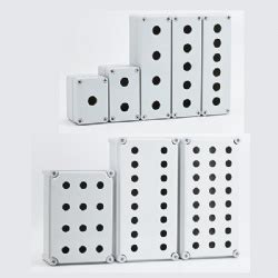 Push Button 3 Station Push Button Enclosure 22mm Push Button Enclosure With Cover