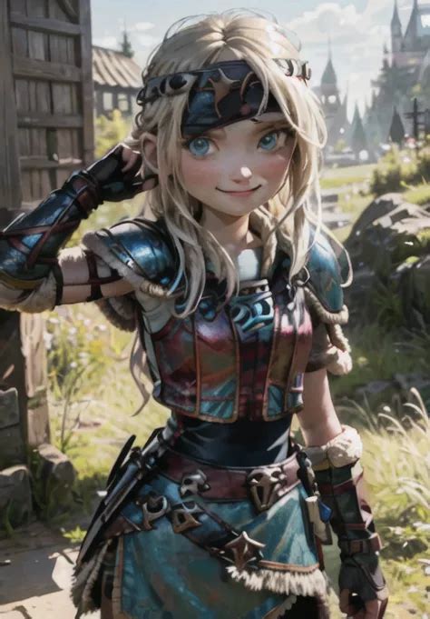 Astrid Hofferson How To Train A Dragon Seaart Ai Model