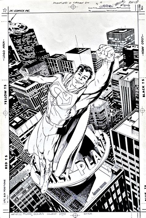 Michael Golden — Able To Leap Greg Goldsteins Comic Art Gallery