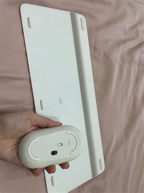 Logitech Wireless Keyboard K470 And Pebble Mouse M340 Computers And Tech Parts And Accessories