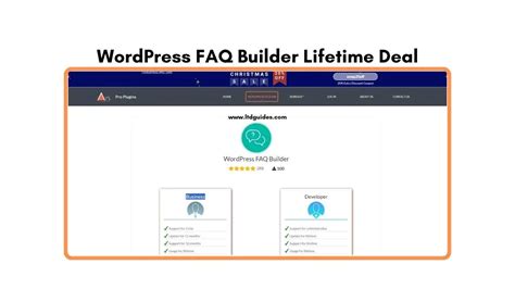 Wordpress Faq Builder Lifetime Deal Elevate Your Customer Experience