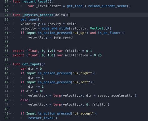 Need Help With Trying To Create A Restart Function For A 2d Platformer