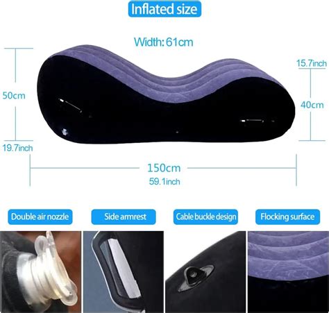 Multifunctional Inflatable Sofa Bed For Couples Pleasure