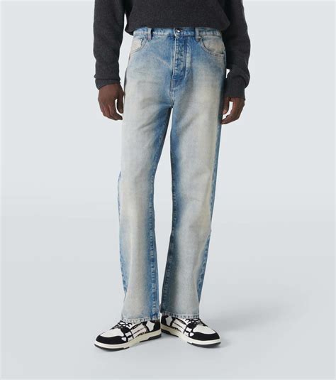 Amiri Ma Quad Cuff Straight Jeans Amiri