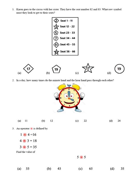 Preparation Phimo Simso Grade 34 11 May Pdf Mathematical Concepts