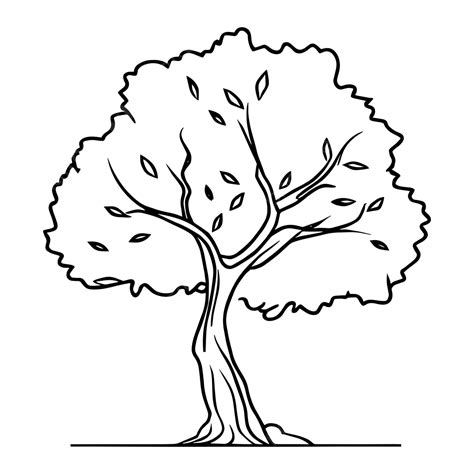 Tree Vector Illustration Trees Tree Illustation Tree Art Png And