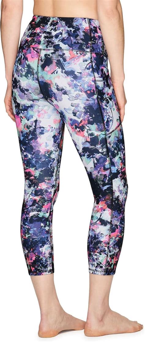 Rbx Active Womens Capris Leggings Yoga Athletic Workout Cropped