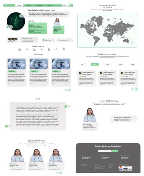 Ganta Venkata Kousik🎯 On Linkedin Uiux Websitedesign Uidesigner Figma Medicalwebsite Design