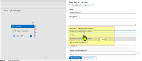 Can The Azure Function Activity Be Used In A Self Hosted Integration