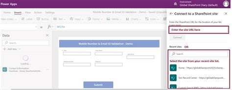 Connect To A Sharepoint List In Powerapps Step By Step Global