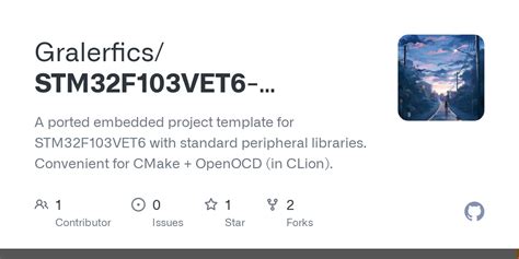 github gralerfics stm32f103vet6 stdperiph driver template for clion