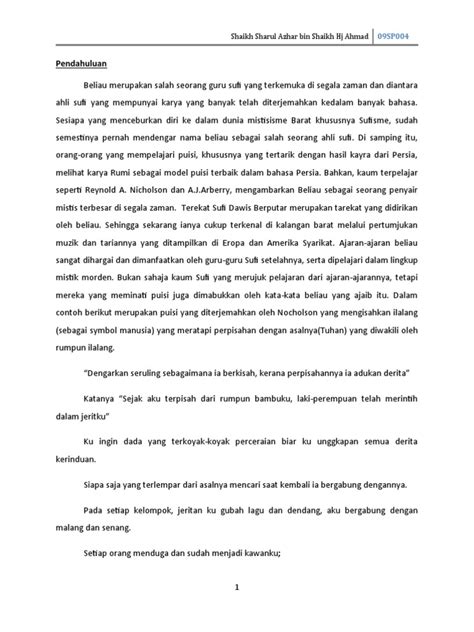 Jalaluddin Al Rumi Pdf