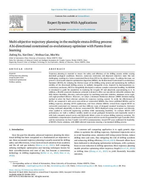 Pdf Multi Objective Trajectory Planning In The Multiple Strata