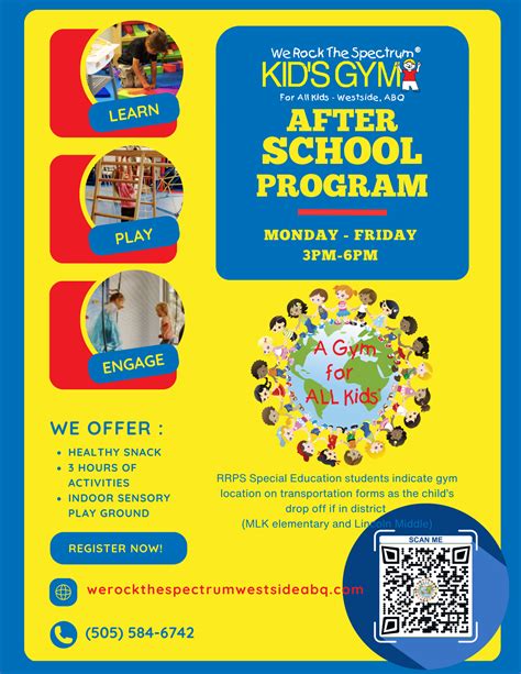 After School Program We Rock The Spectrum Westside Abq